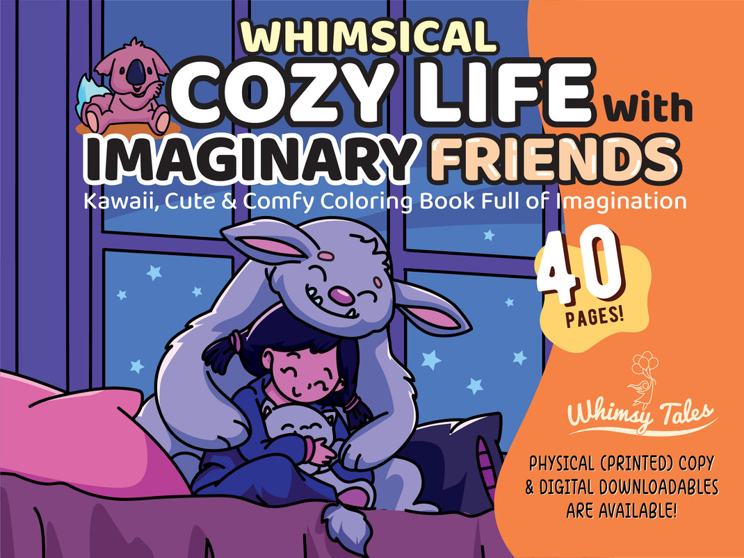 Whimsy Tales | Whimsical Illustration, Cute Coloring Books And Beyond ...